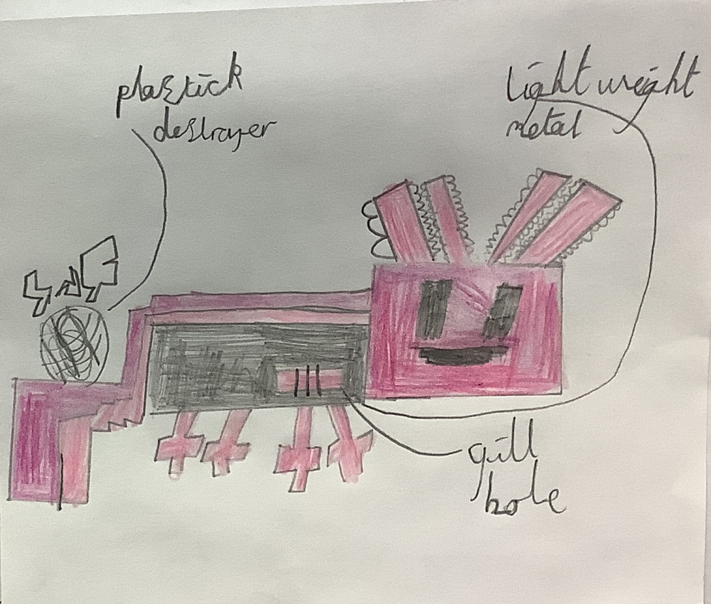 Axolotl Armour : Little Inventors